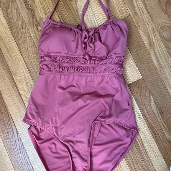 Target | Swim | Nwt Mauve Onepiece Bathing Suit | Poshmark
